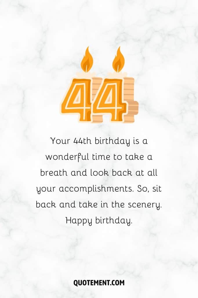 90 Loving Ways To Wish Somebody A Happy 44th Birthday