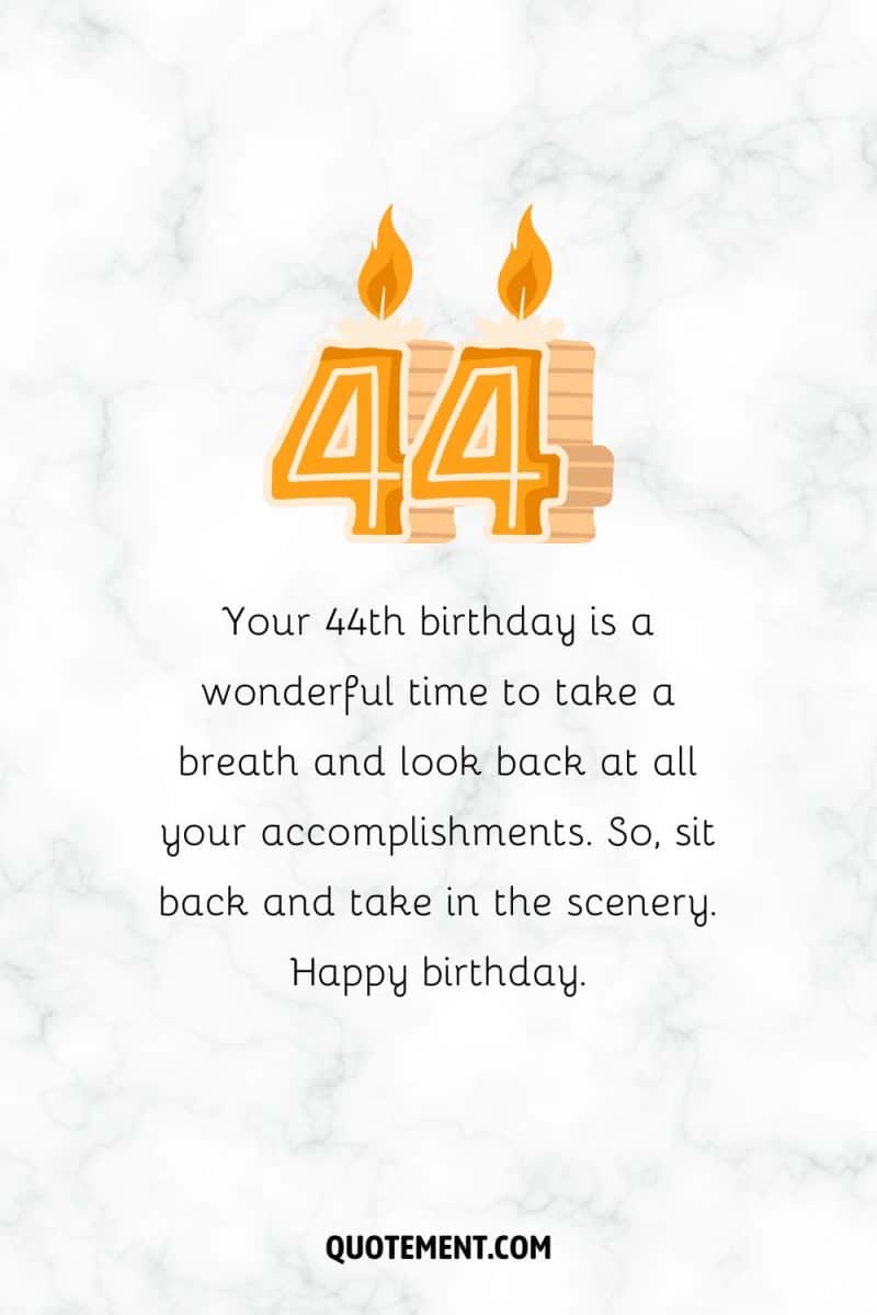 90 Loving Ways To Wish Somebody A Happy 44th Birthday