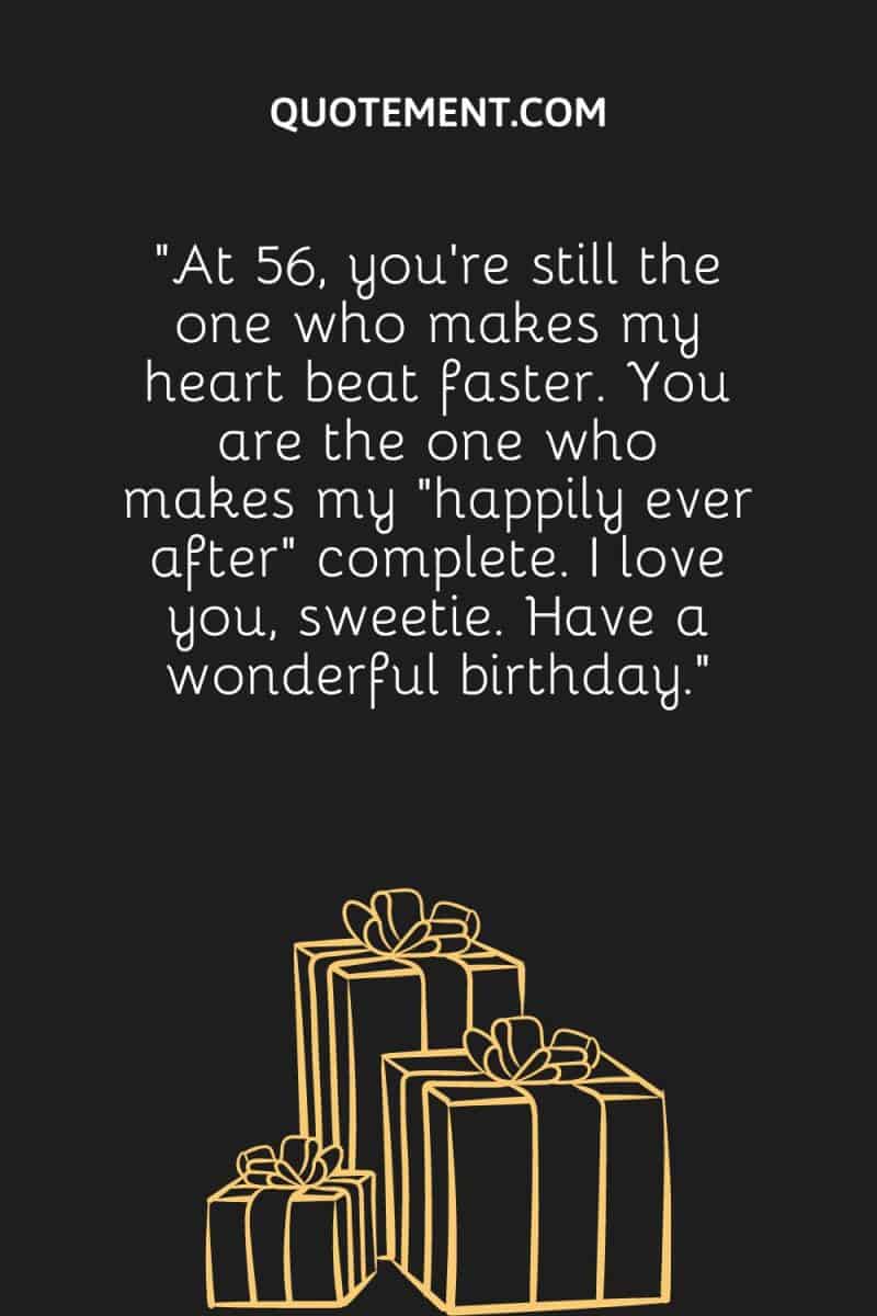 Collection Of 90 Happy 56th Birthday Wishes From The Heart