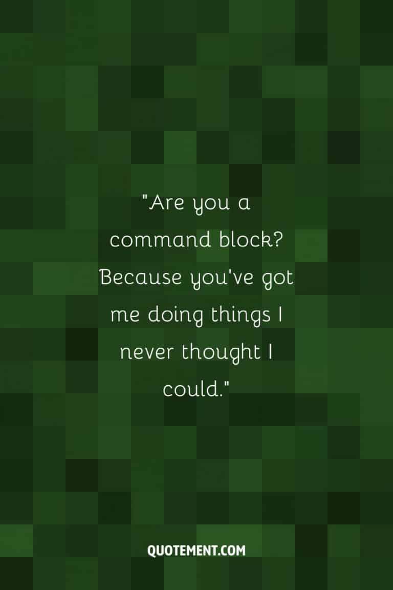 Mine Your Way to Love with 90 Minecraft Pick Up Lines