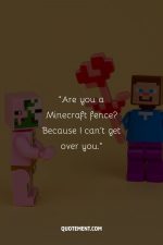 Mine Your Way to Love with 90 Minecraft Pick Up Lines
