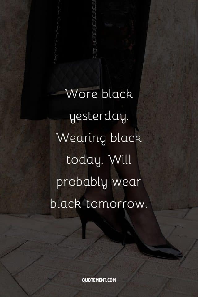 220 Best Black Outfit Captions For Instagram And Other Socials