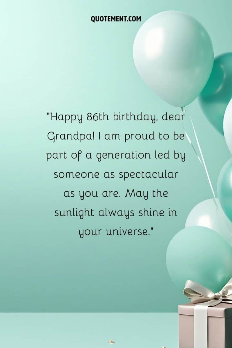 120 Loveliest Happy 86th Birthday Wishes To Warm The Heart
