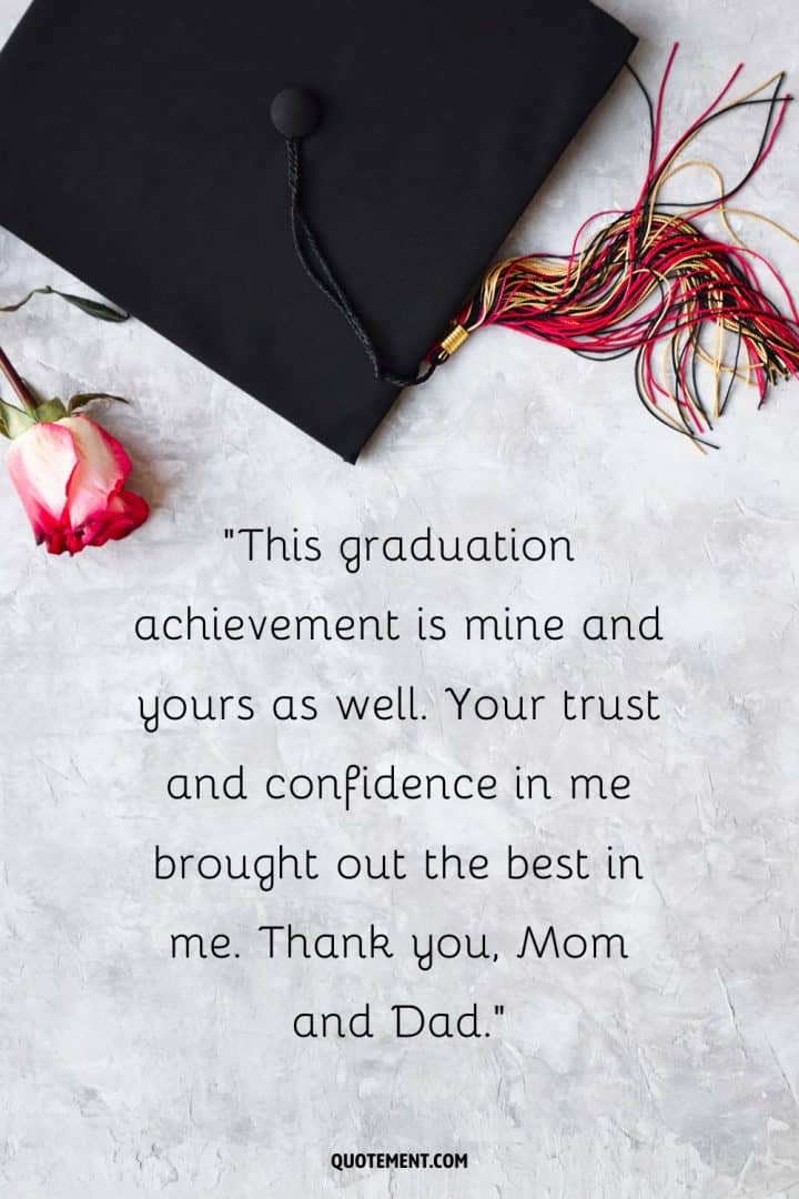 120 Graduation Thank You Messages From Grads With Love