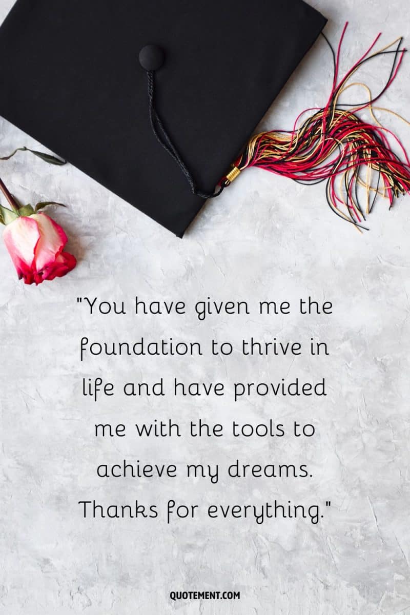 120 Graduation Thank You Messages From Grads With Love