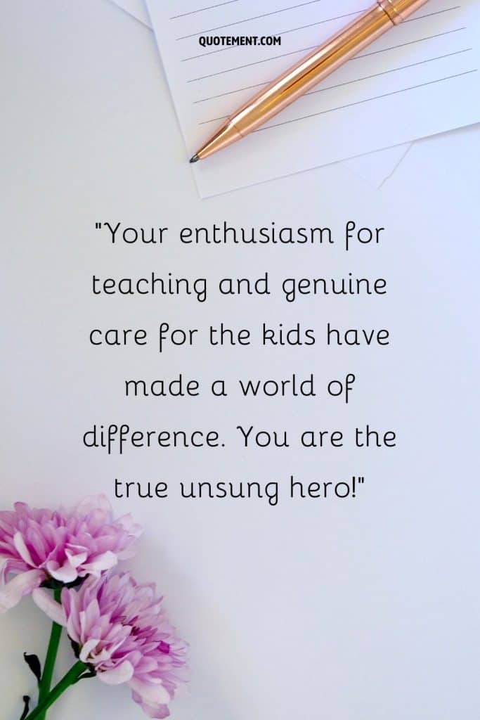 90 Heartfelt Thank You Teacher Messages From Parents