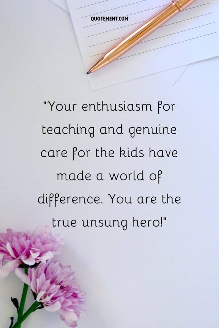 90 Heartfelt Thank You Teacher Messages From Parents
