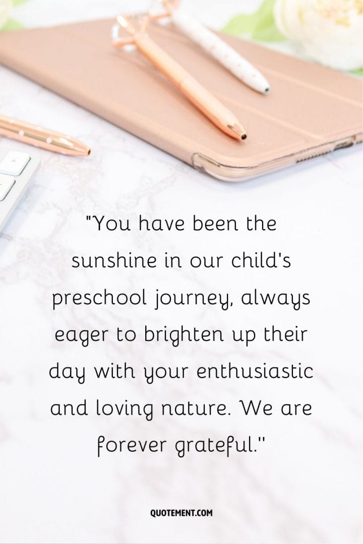 90 Heartfelt Thank You Teacher Messages From Parents