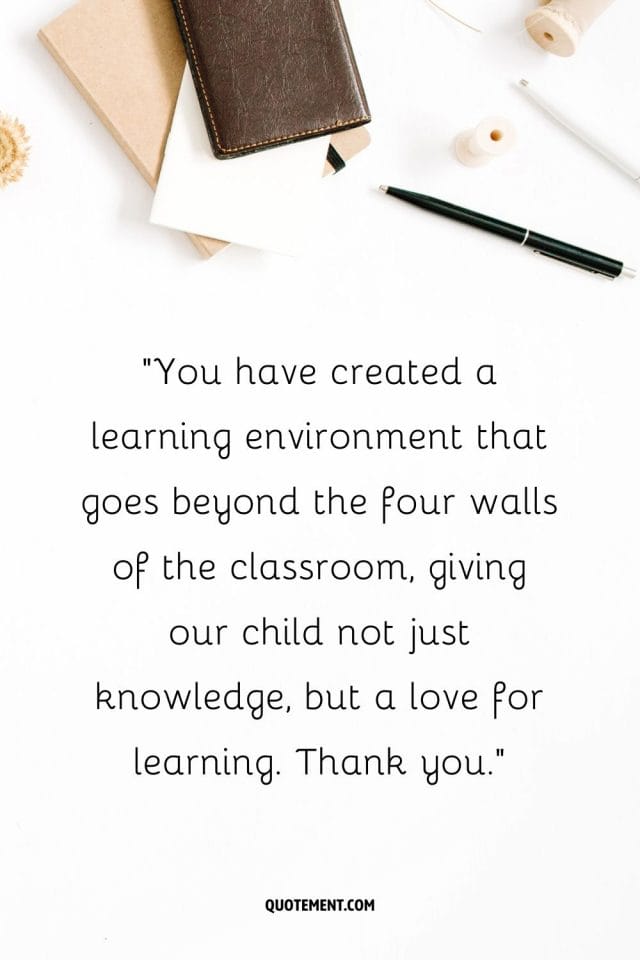 90 Heartfelt Thank You Teacher Messages From Parents