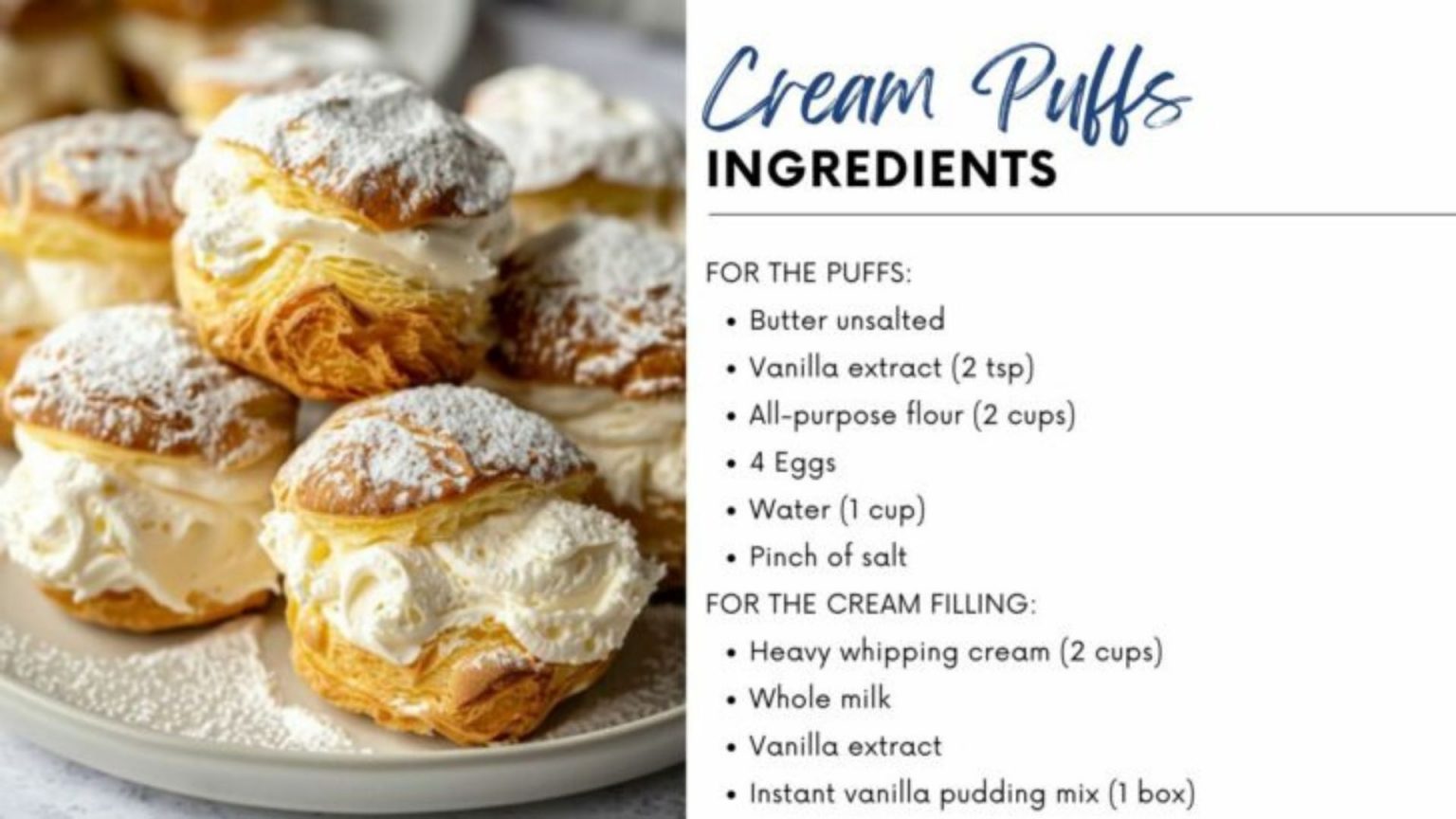 Cloud-Like Cream Puffs For A Heavenly Dessert Experience