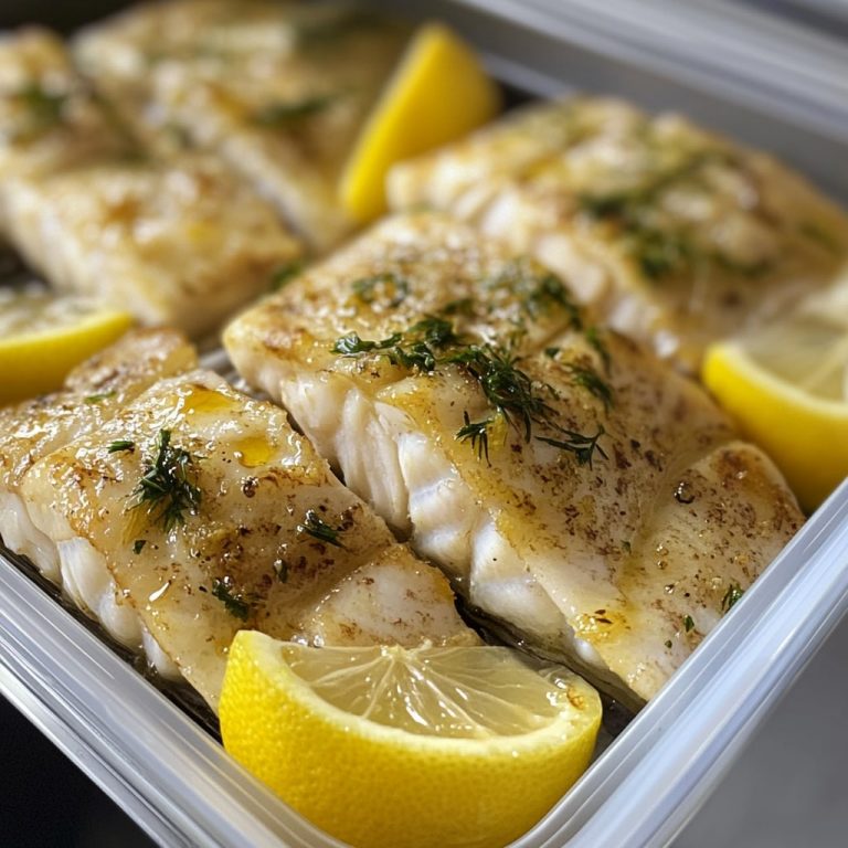 Perfectly Baked Lemon Garlic Butter Fish