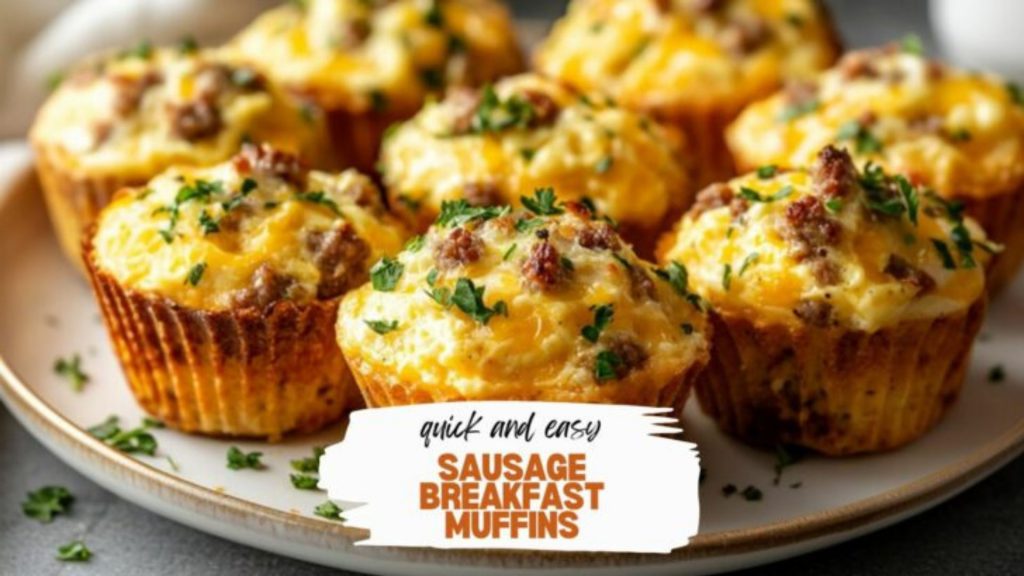 Quick And Easy Sausage Breakfast Muffins